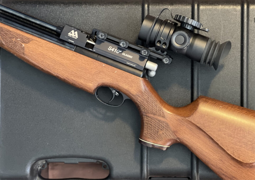 Immersive Optics 10x40 Prismatic MilDot Extended Rifle Scope with MOA ...