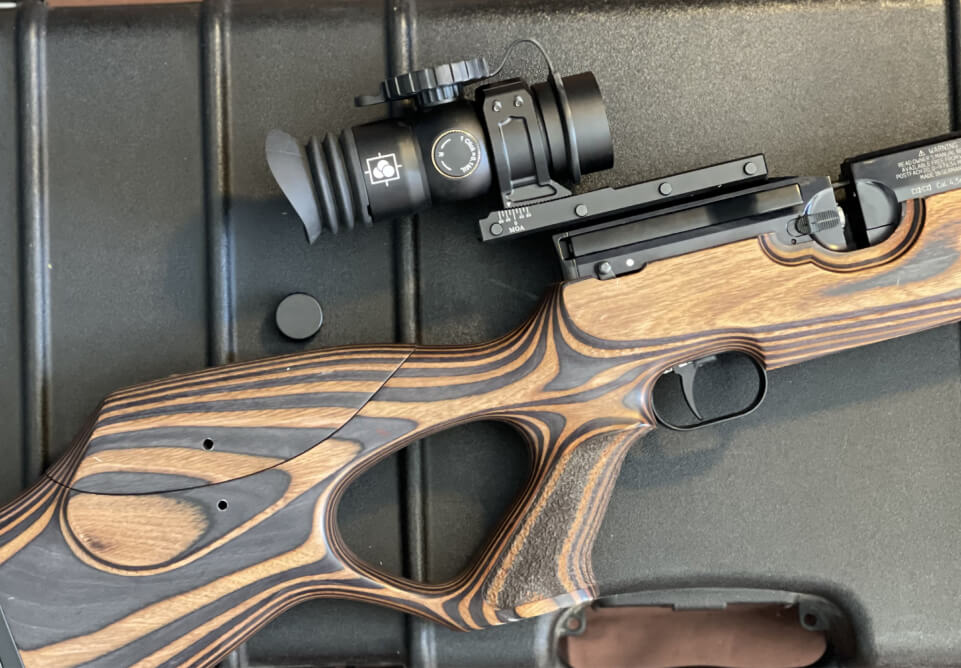 Immersive Optics 10x40 Prismatic MilDot Extended Rifle Scope with MOA ...