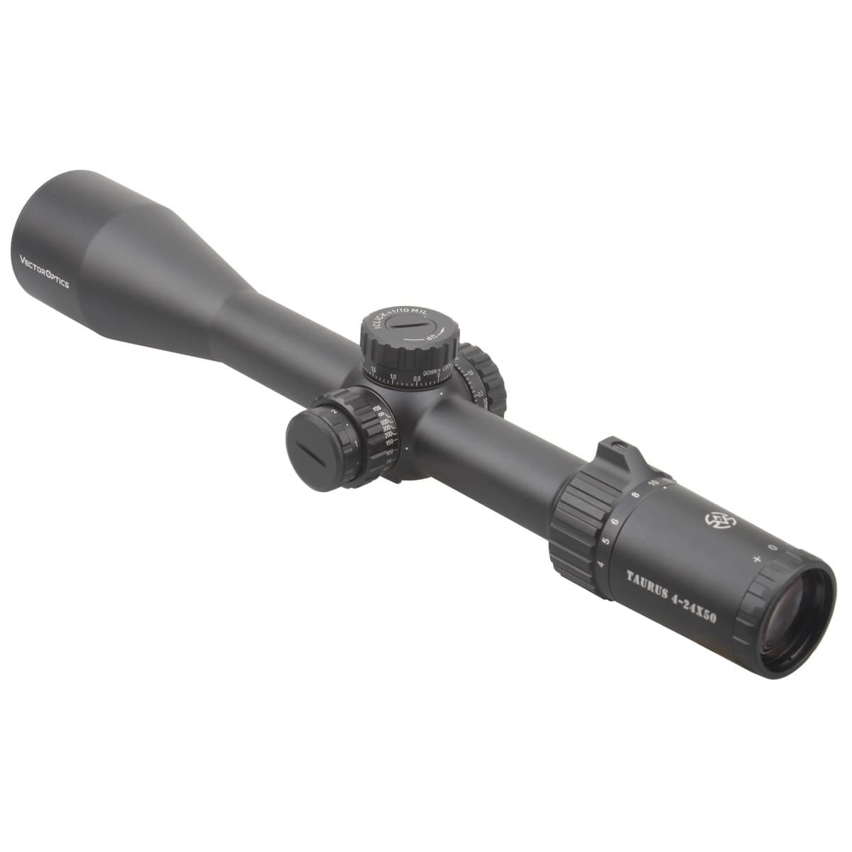 Vector Optics Taurus 4-24x50 FFP Illuminated MPX11/10 MIL Rifle Scope