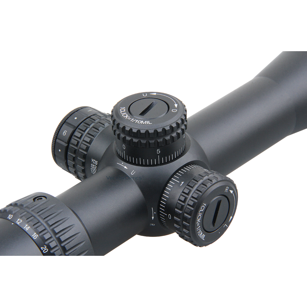 Vector Veryon 6-24x44 Illuminated Side Focus Super Compact FFP Rifle ...