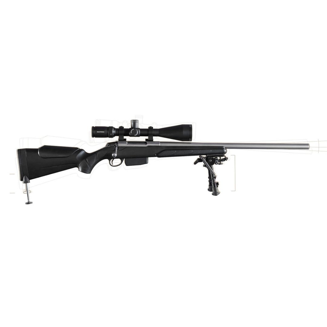 ZP-1 Oil Dampened Monopod by GLB Industrial - Fit to Any Common Rifle ...