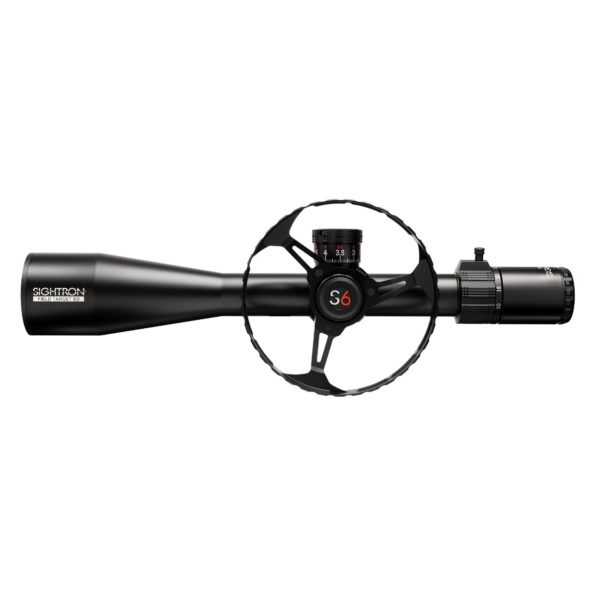 SIGHTRON S6 10-60x56 ED Field Target Riflescope w/ MH-FT Reticle ...