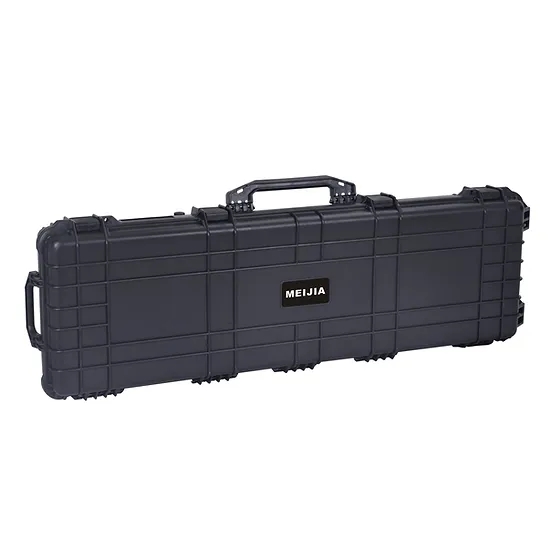 Meijia Large Heavy Duty Wheeled Hard Rifle Case - 127x34cm Eggshell ...