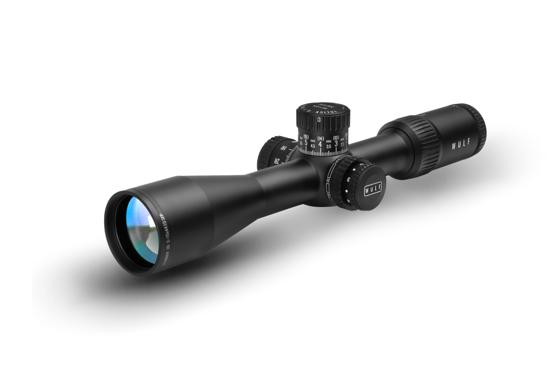 WULF Defender 30 3-15x44 ED SFP IR W-MIL6 0.1MRAD 30mm Rifle Scope