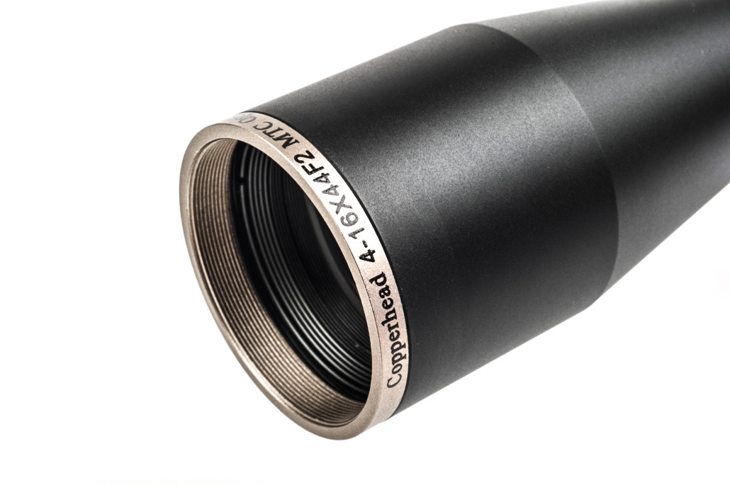 MTC Copperhead F2 4-16x44 SFP Illuminated AMD2 1cm Clicks Riﬂe Scope