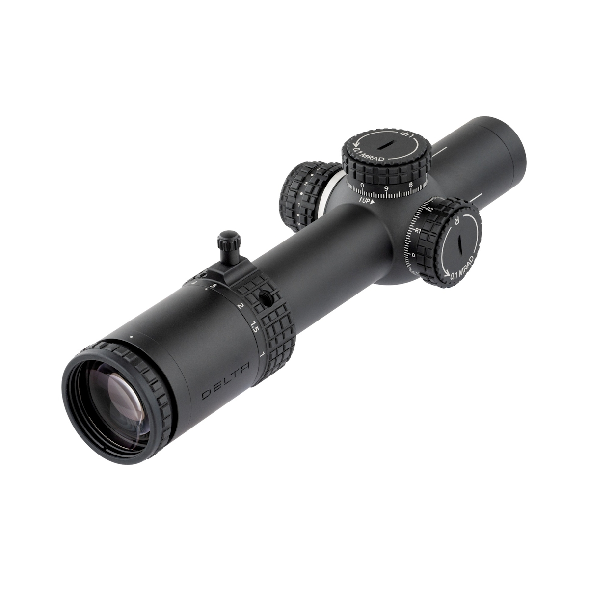 Delta Optical Stryker HD 1-10x28 FFP 0.1 MRAD SDOG-1 Side Focus Rifle Scope