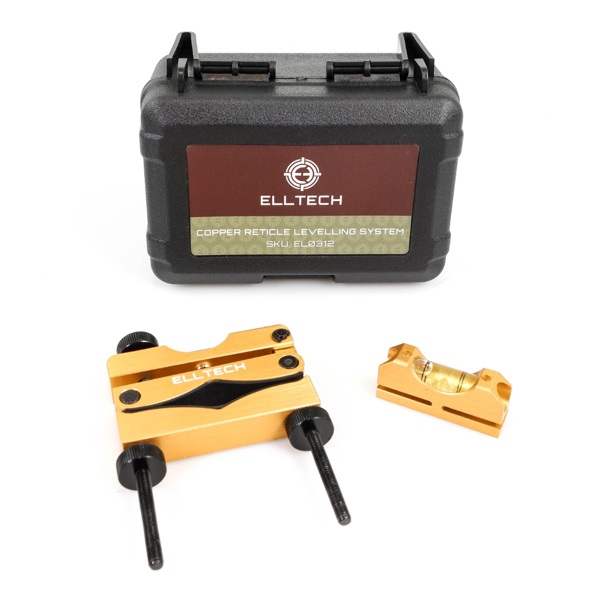 WIN A: ELLTECH Aluminium Reticle Levelling System - Copper / Tan