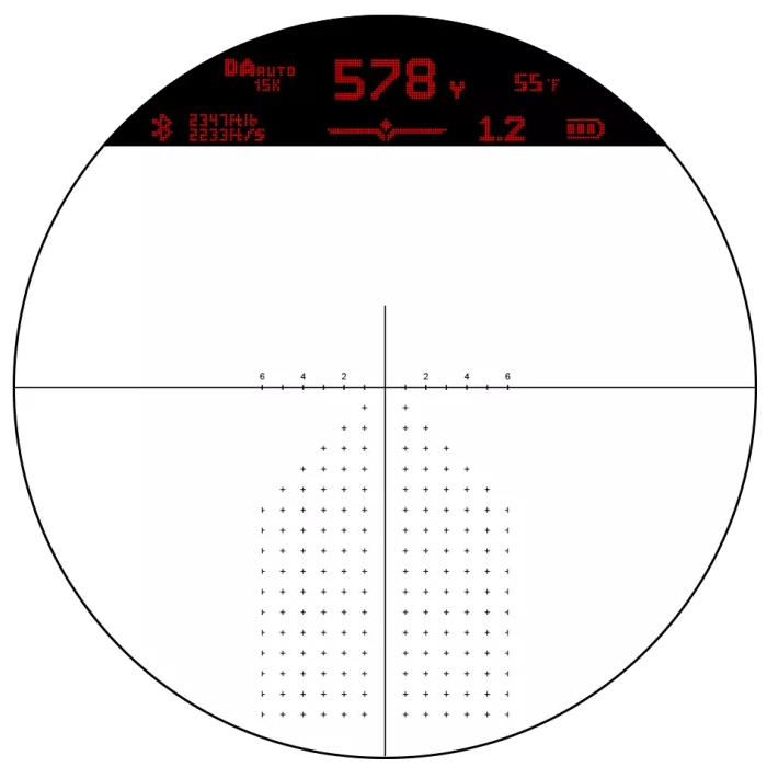 Burris Eliminator 6 4-20x52 IR X177 1/8 MOA 34mm Ballistic Laser ...