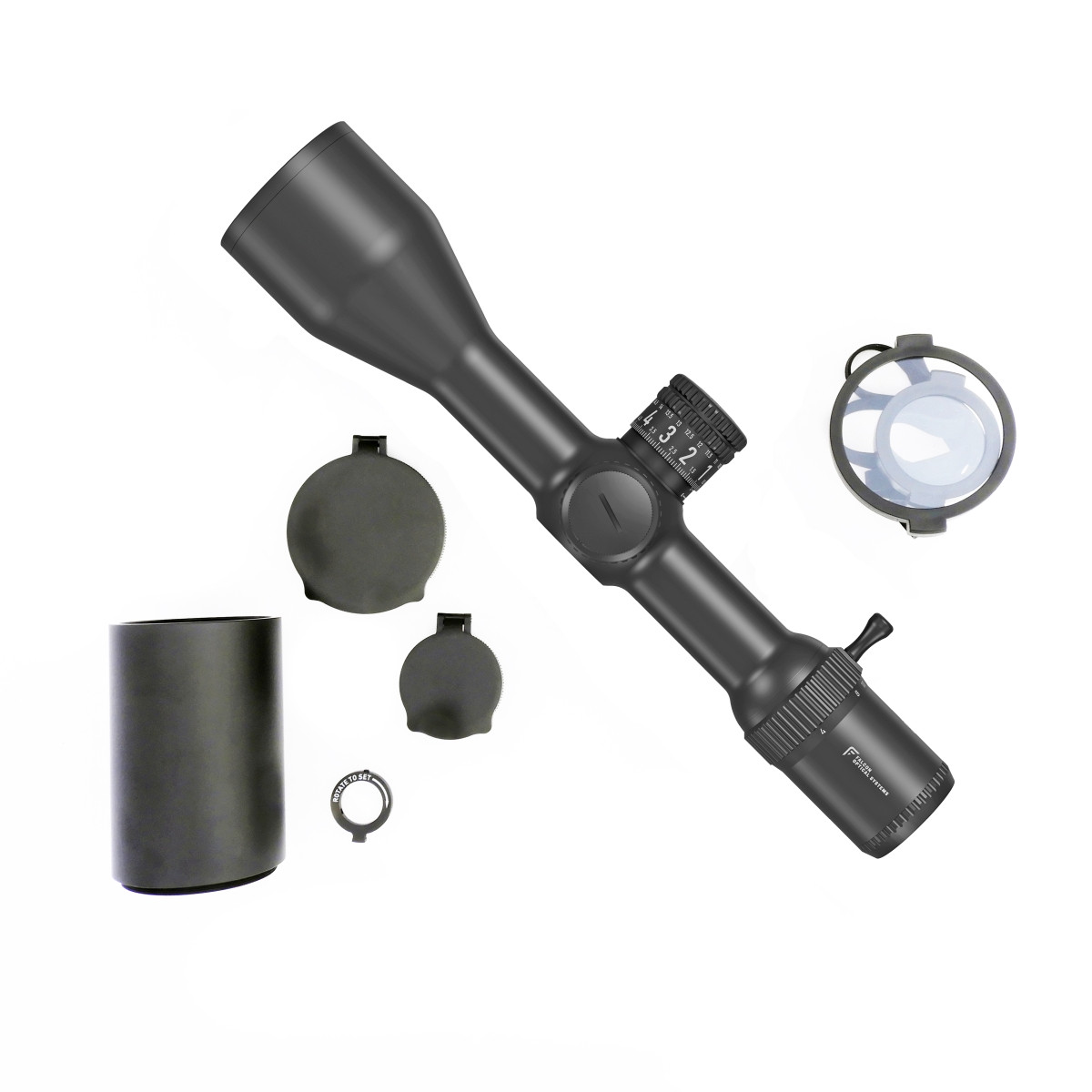 Falcon S40i+ 4-40x58i FFP ED 0.1MRAD 34mm Competition Rifle Scope