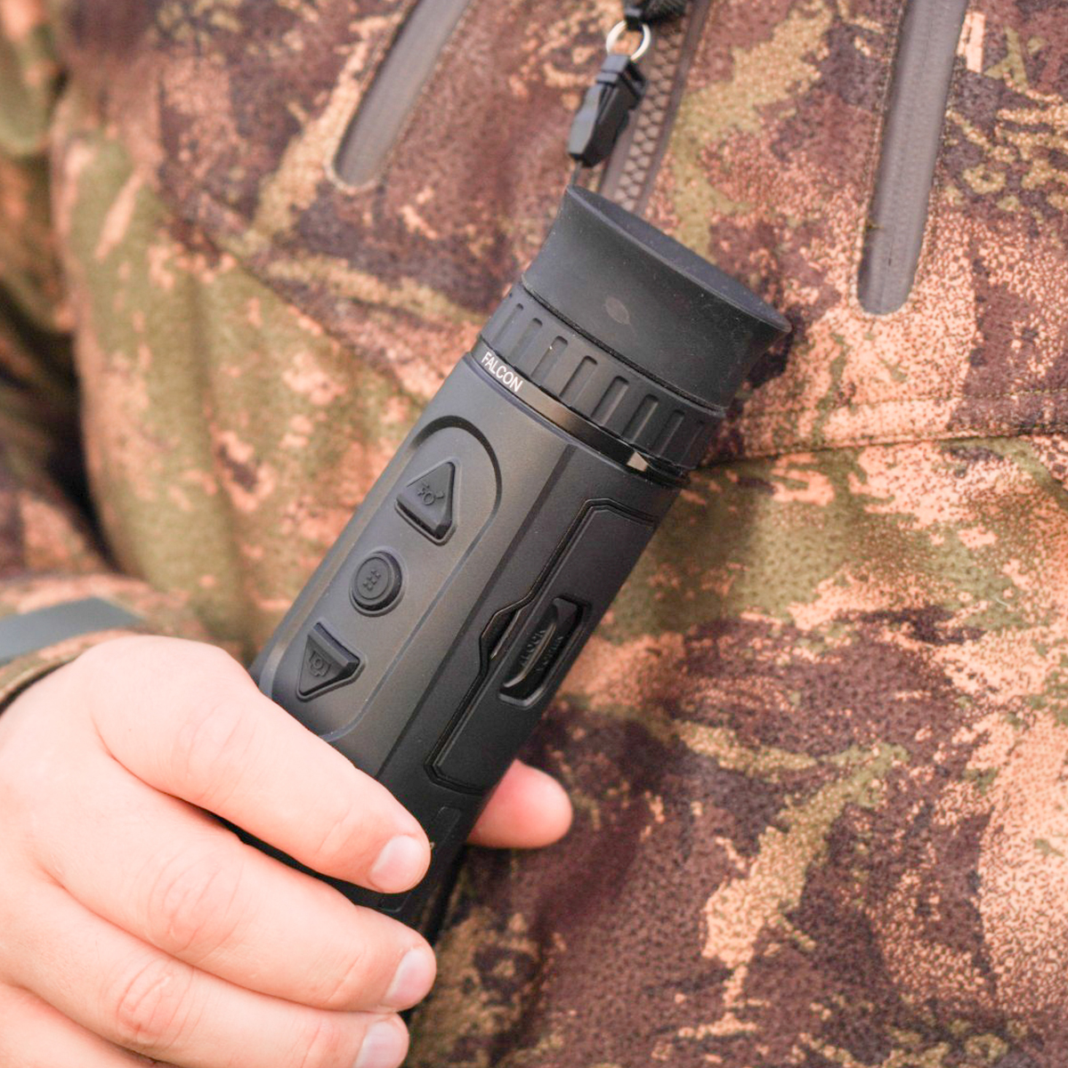 HIKMICRO Falcon FH25 Hand Held Thermal Imager Monocular - 25mm 20mk ...