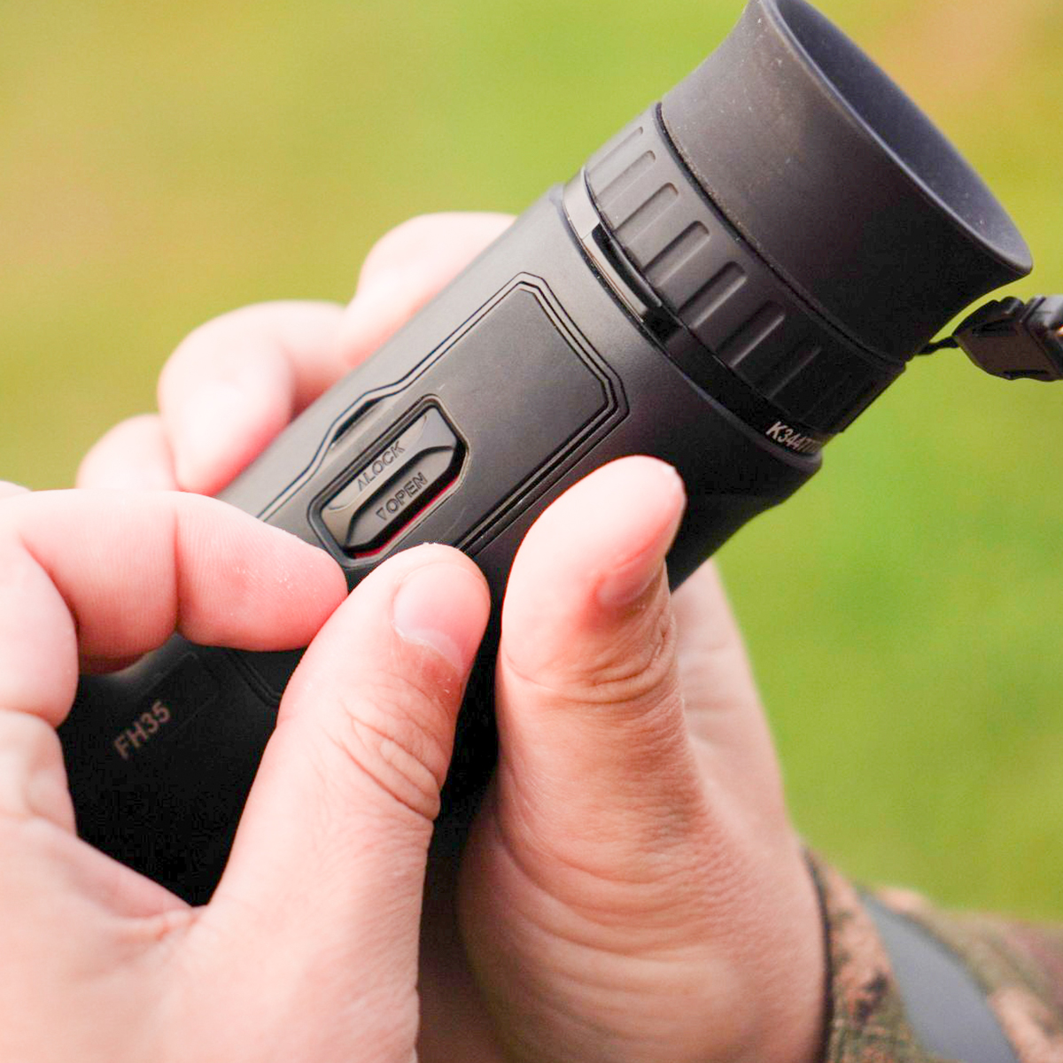 HIKMICRO Falcon FH25 Hand Held Thermal Imager Monocular - 25mm 20mk ...