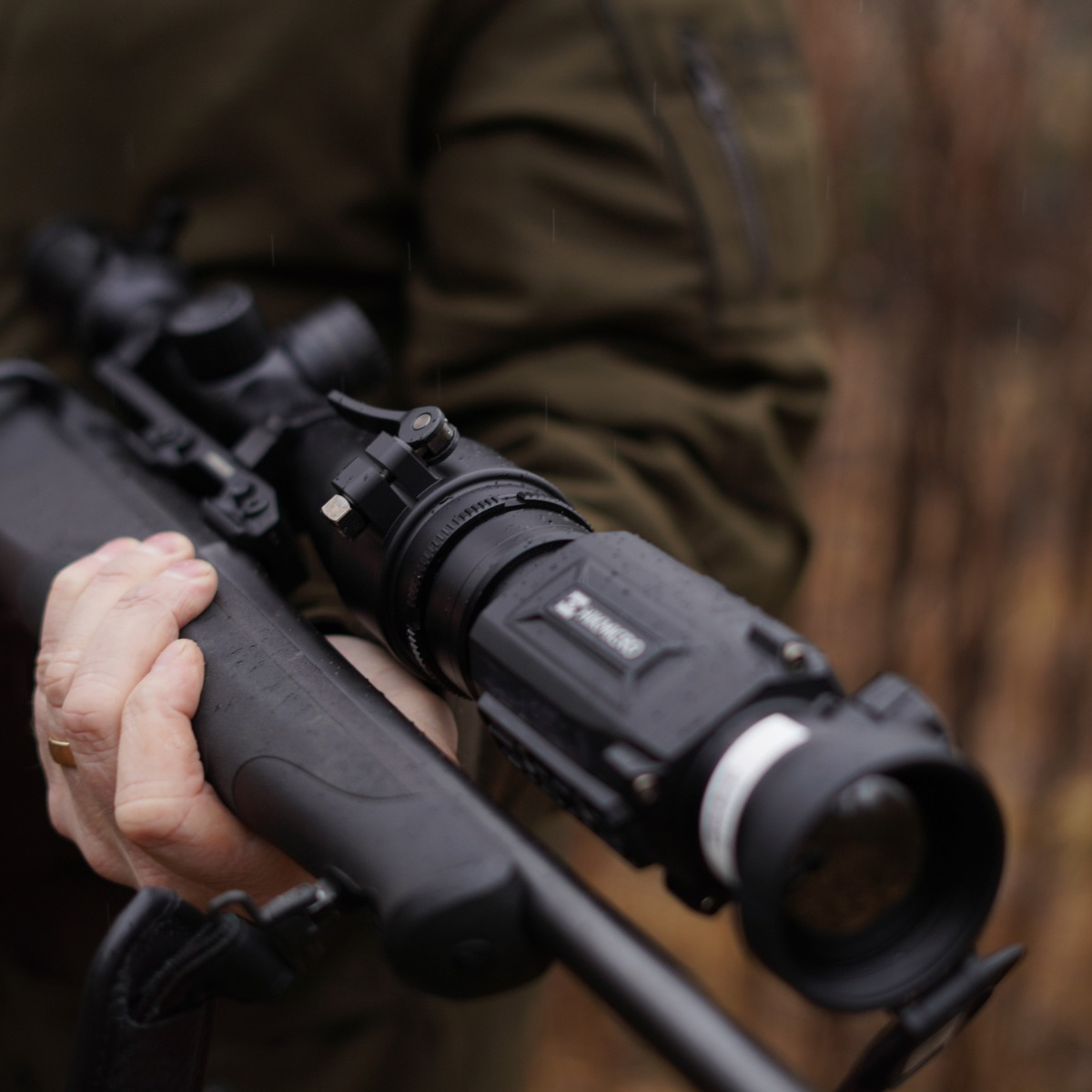 HIKMICRO Thunder 2.0 TE19C Smart Thermal Clip-On w/ Free Scope Adaptor ...