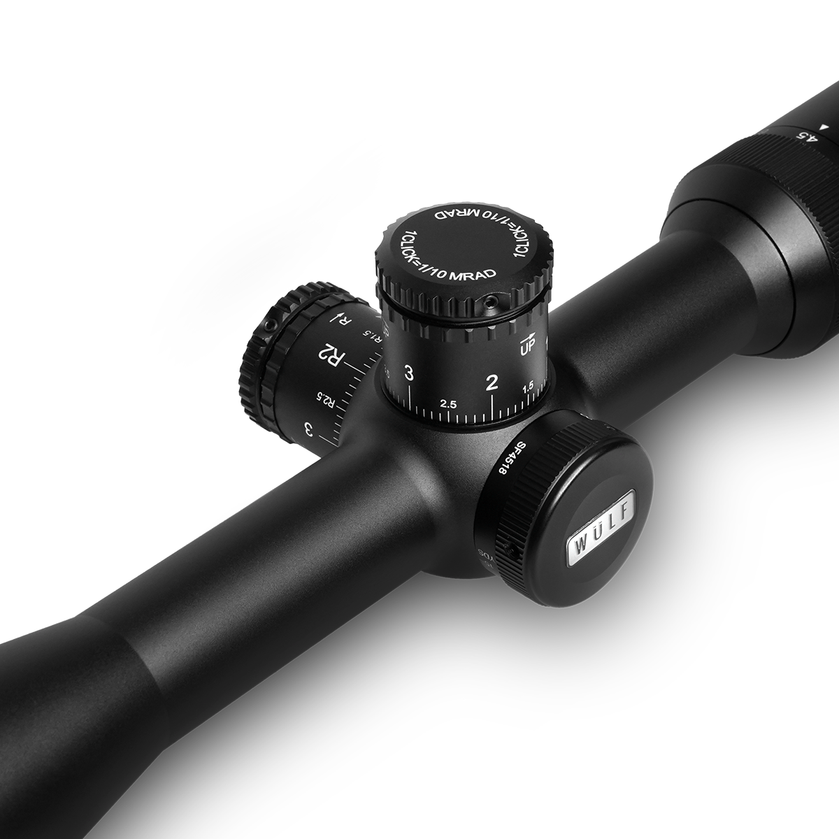 Wulf Lightning 4.5-18x44 SFP Half Mildot Side Focus (1 inch) Rifle ...