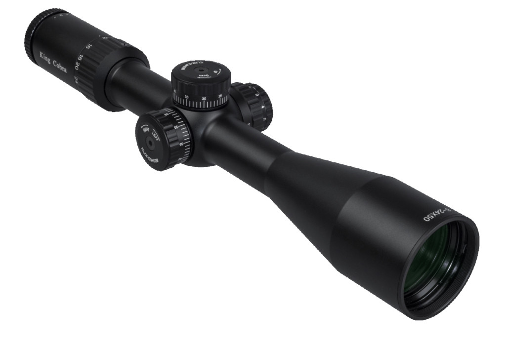 MTC King Cobra 6-24x50 F1 FFP Illuminated SCB2 Rifle Scope