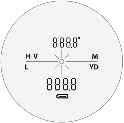 Delta Optical Titanium RF-4000 Laser Rangefinder