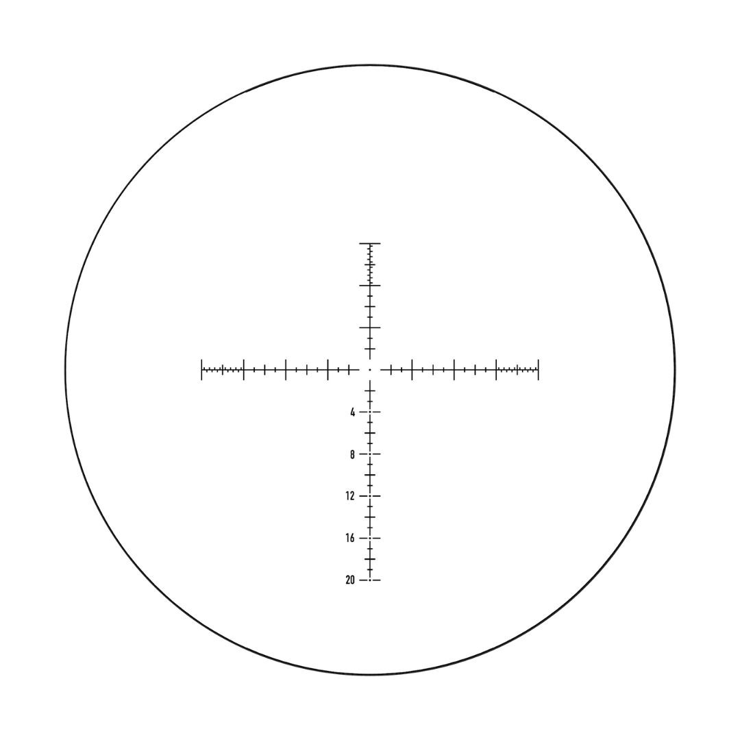 Element Optics Helix Gen II 6-24X50 SFP APR-1C 1/4 MOA 30mm Rifle Scope