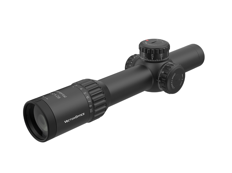 Vector Continental x10 1-10x28 ED FFP VET-CTR Riflescope