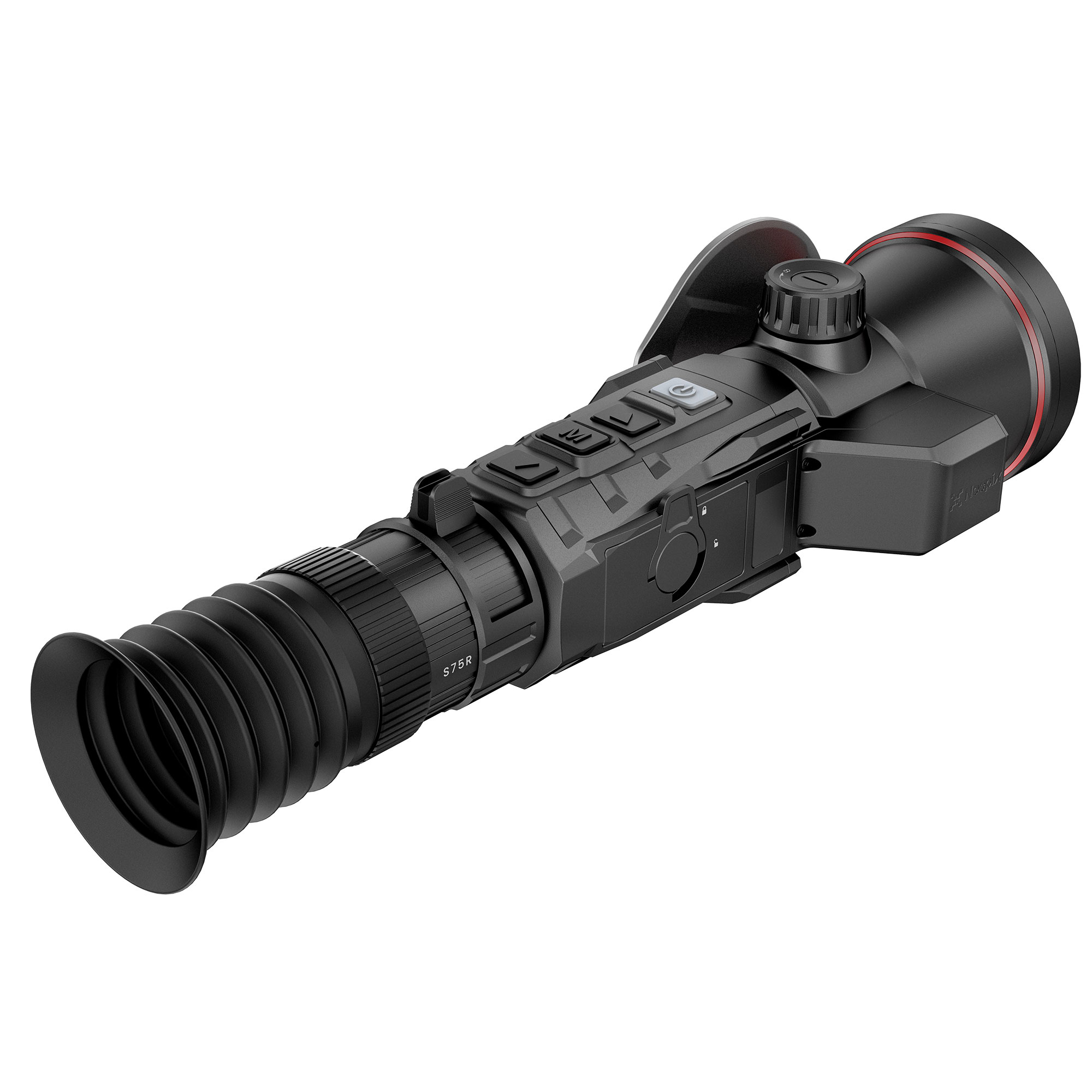 NocPix RICO2 S75R 75mm Thermal Rifle Scope with LRF and Ballistic ...