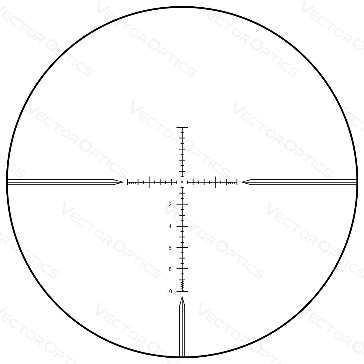 Vector Optics Taurus 4-16x44 SFP Illuminated MPX1 1/10 MIL Zero-Stop ...