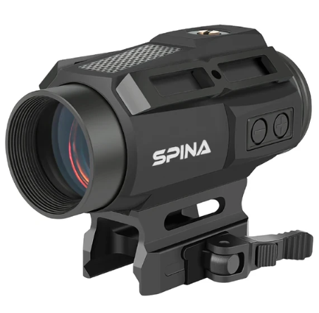 SPINA Optics Symbiote 1x30 Red Dot Sight with QD Mount & Digi System ...