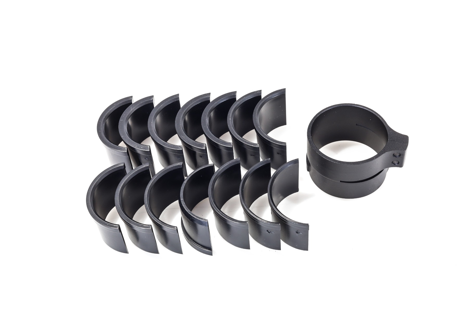 Base Optics NV90 47mm Collar and 7 Size Shim Set