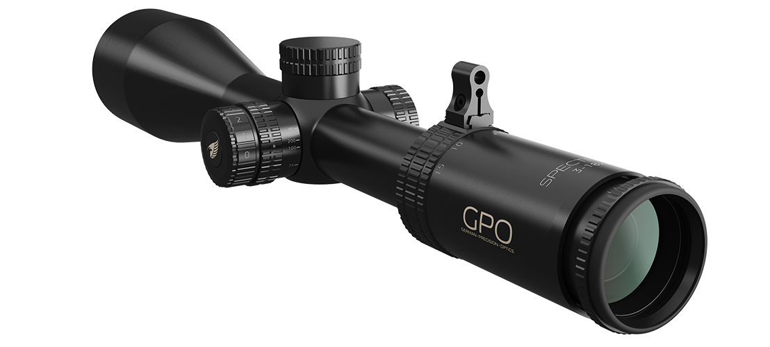 German Precision Optics Spectra 3-18x56i SFP Rifle Scope with Icontrol ...