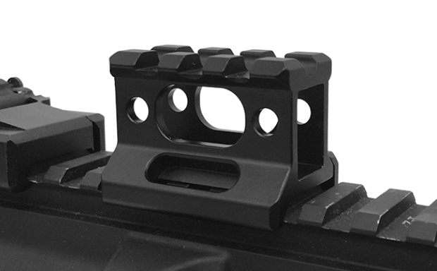 UTG Super Slim Picatinny Riser Mount 1" High, 3 Slots