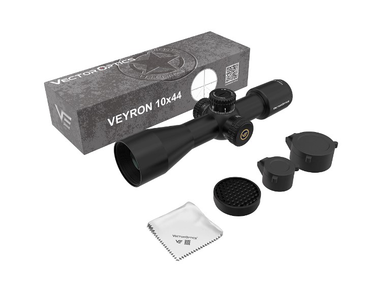 Vector Optics Veyron 10x44 SFP Compact 0.1MRAD Etched MPR-V5 30mm Rifle ...