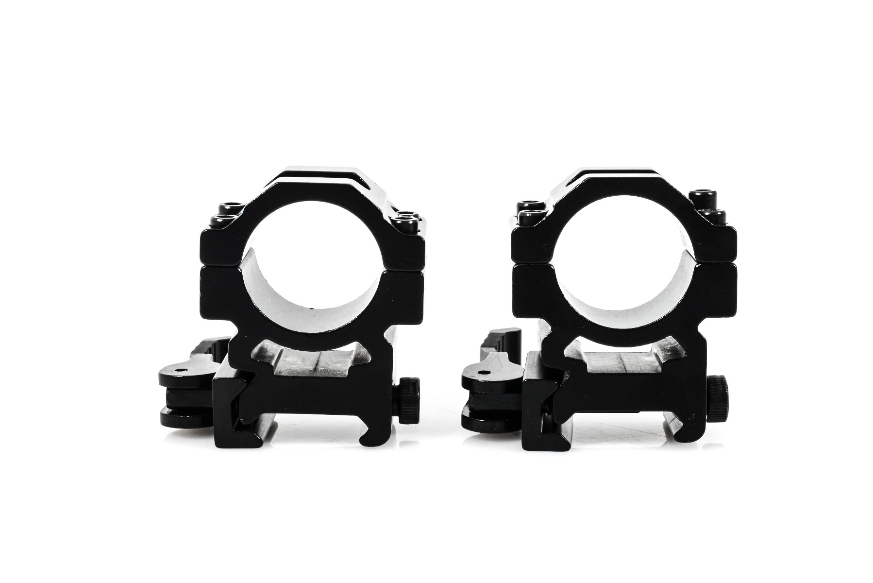 WULF QDL 1 Inch Medium Quick Detach Lever Weaver Rings