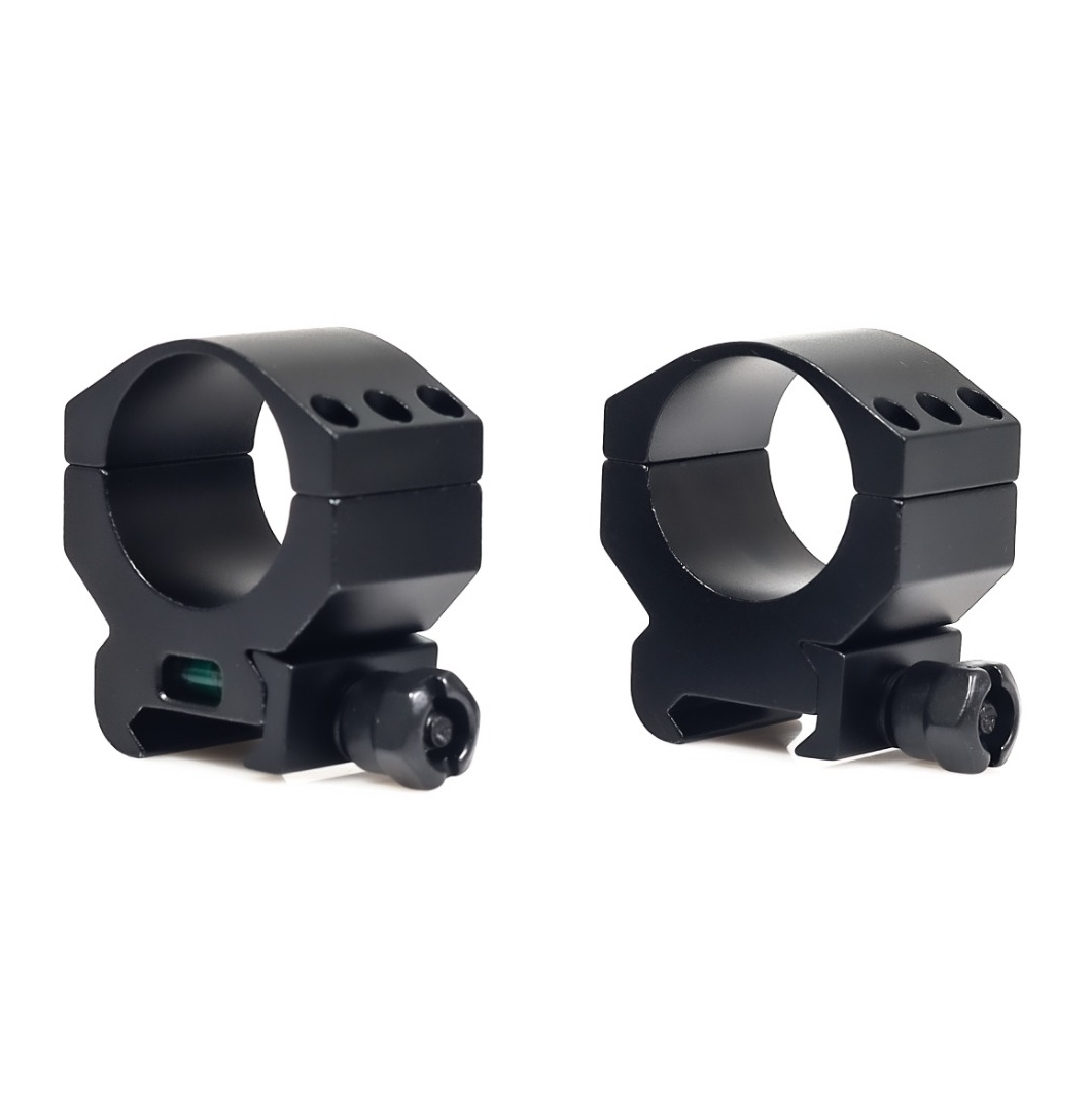 Wulf Pro Tac 30mm Bubble Level Heavy Duty 6 Screw Weaver/Picatinny Rings