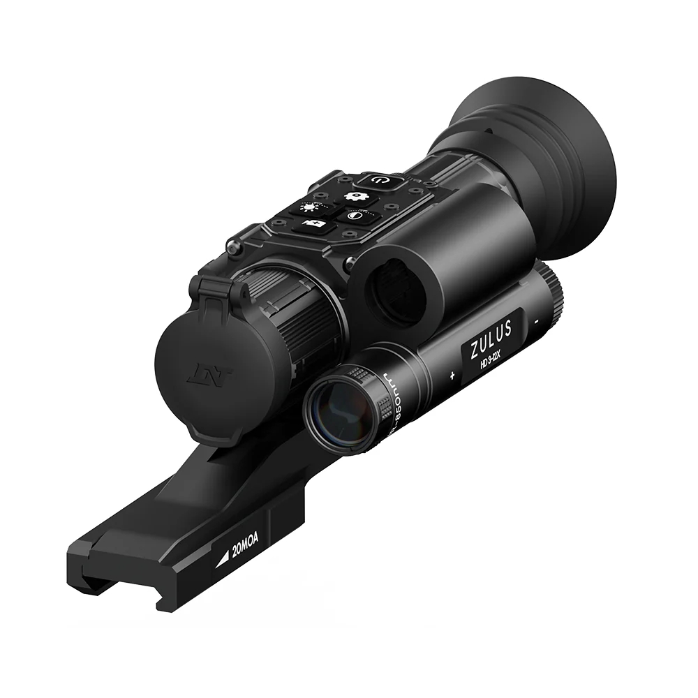 Preowned DNT Optics ZULUS HD ZHD312R 3-12X Digital Night Vision Scope ...