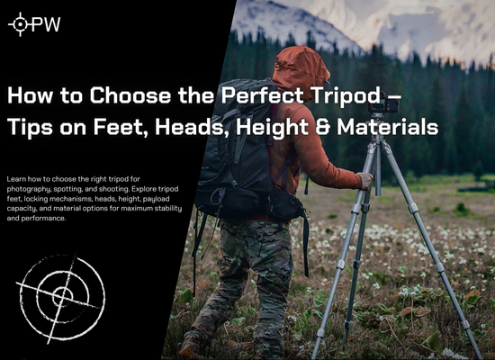 How to Choose the Perfect Tripod – Tips on Feet, Heads, Height & Materials