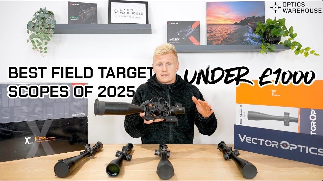 Best field target scopes of 2025 under £1000?