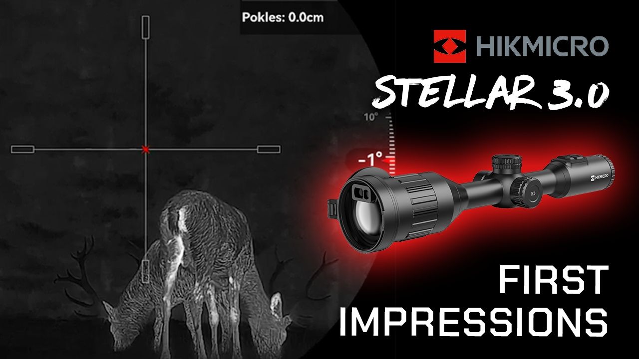 HIKMICRO Stellar 3.0 Thermal Rifle Scope First Impressions